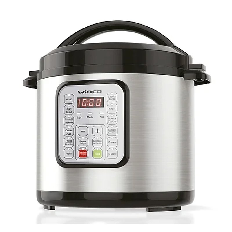Olla A Presión Multifunción Winco W140 5l Negro/gris 50/60hz - Beer ...